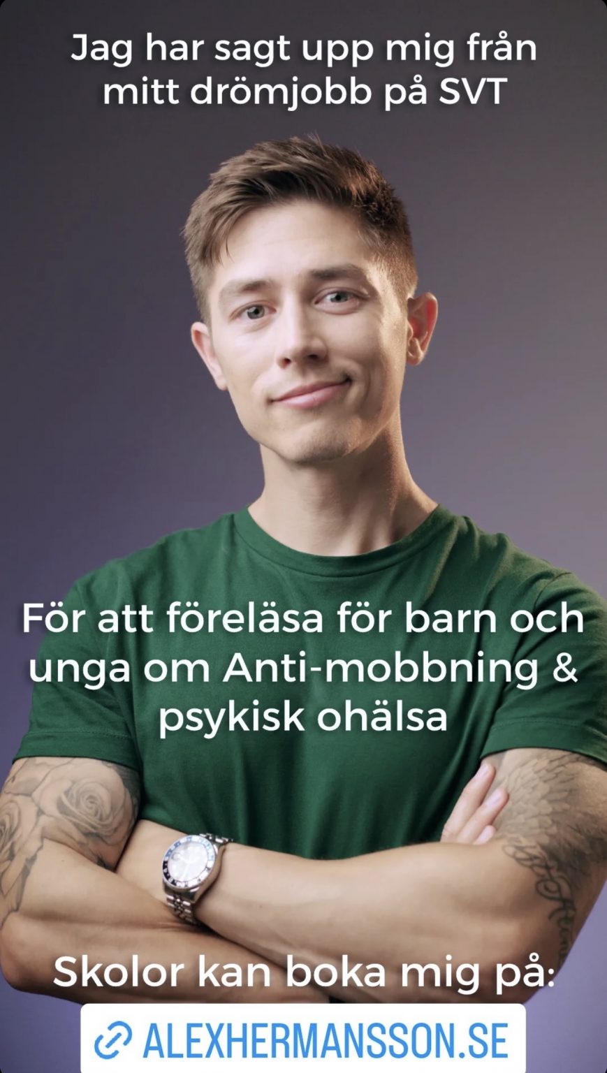 Alexander Hermansson var en mobbare i skolan - Bloggbevakning