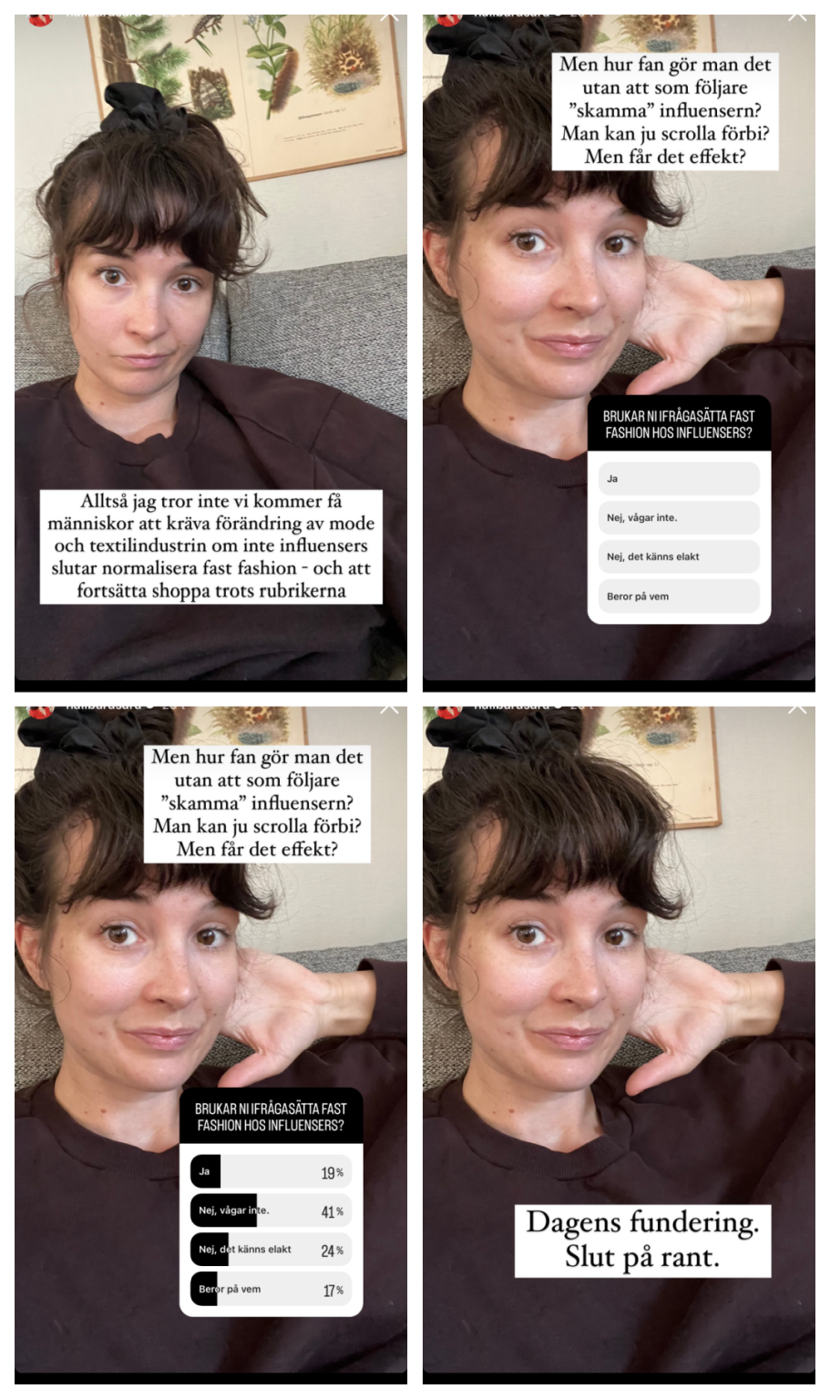 Klokskap med Sara "Hållbara Sara" Olsson - Bloggbevakning