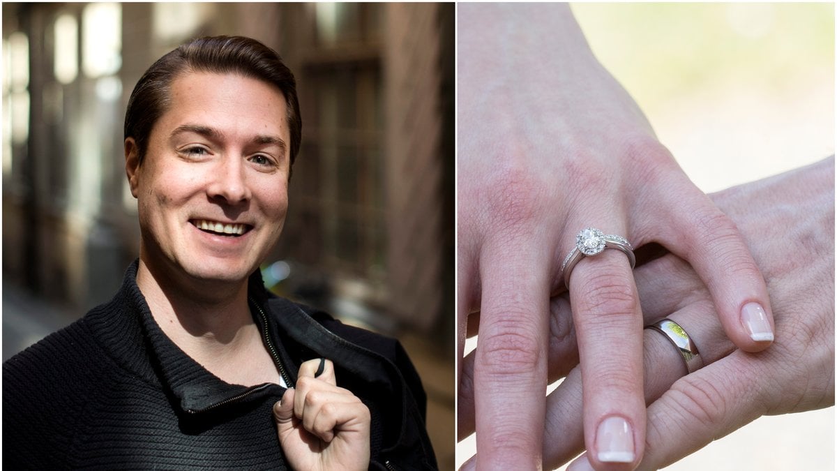 David Druid visar upp lyckan – har gift sig med kärleken: "Äntligen"