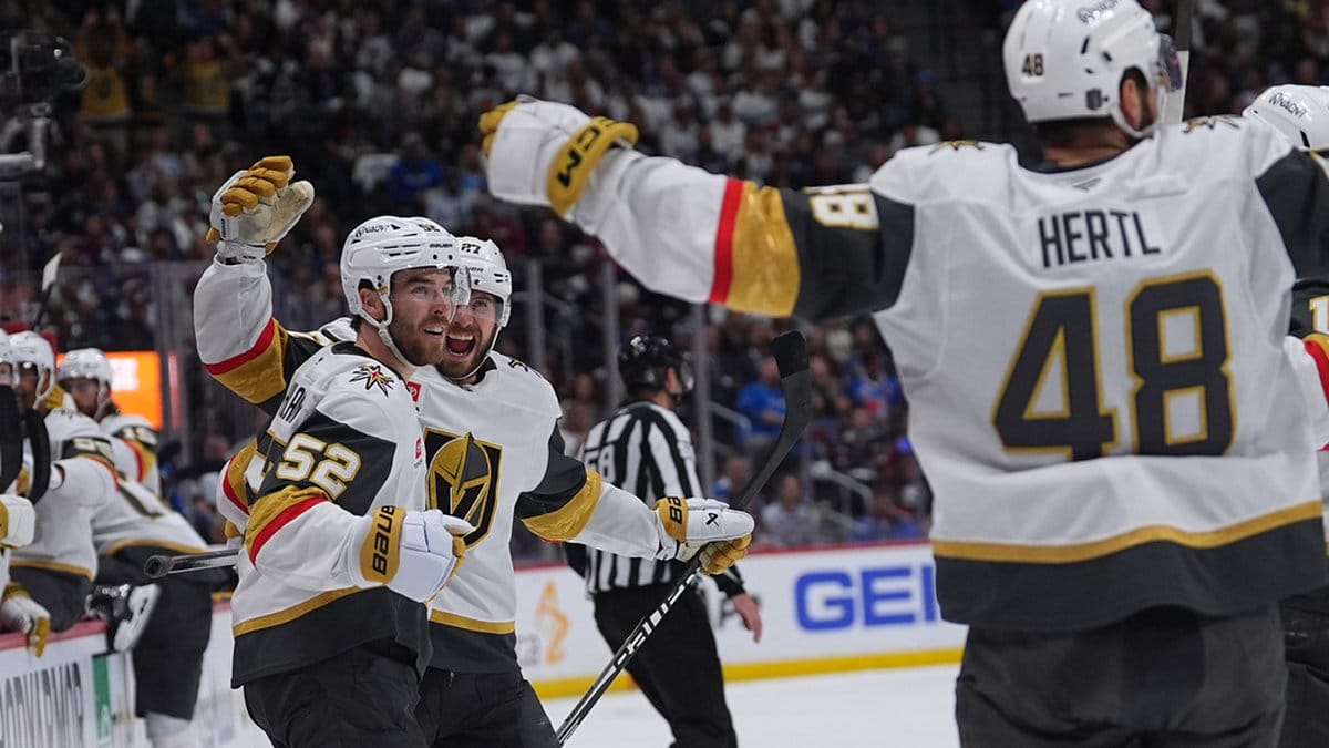 Vegas chockade Colorado i första semin