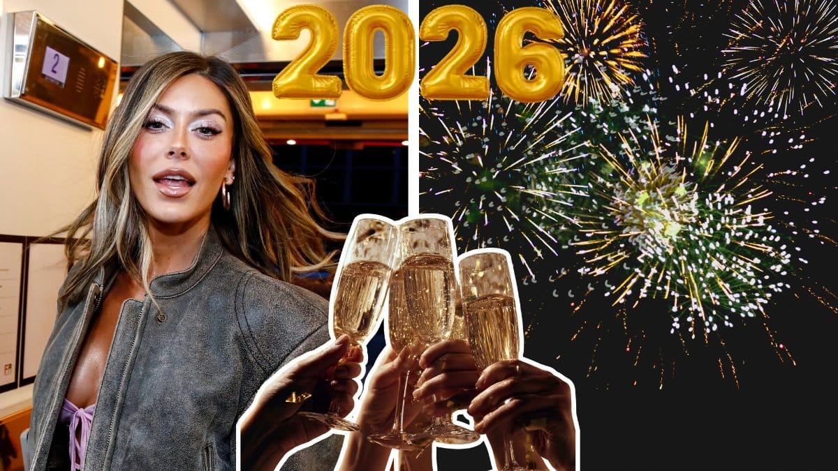 Sportstjärnan dök upp på Bianca Ingrossos nyårsfest